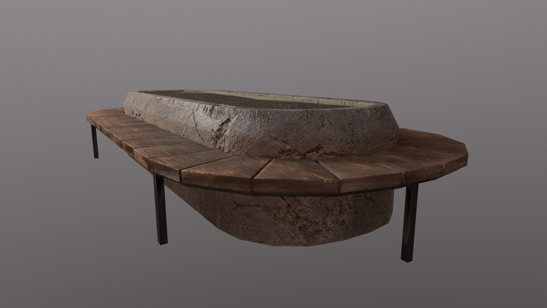 Free 3D Street Bench - TurboSquid 1775042