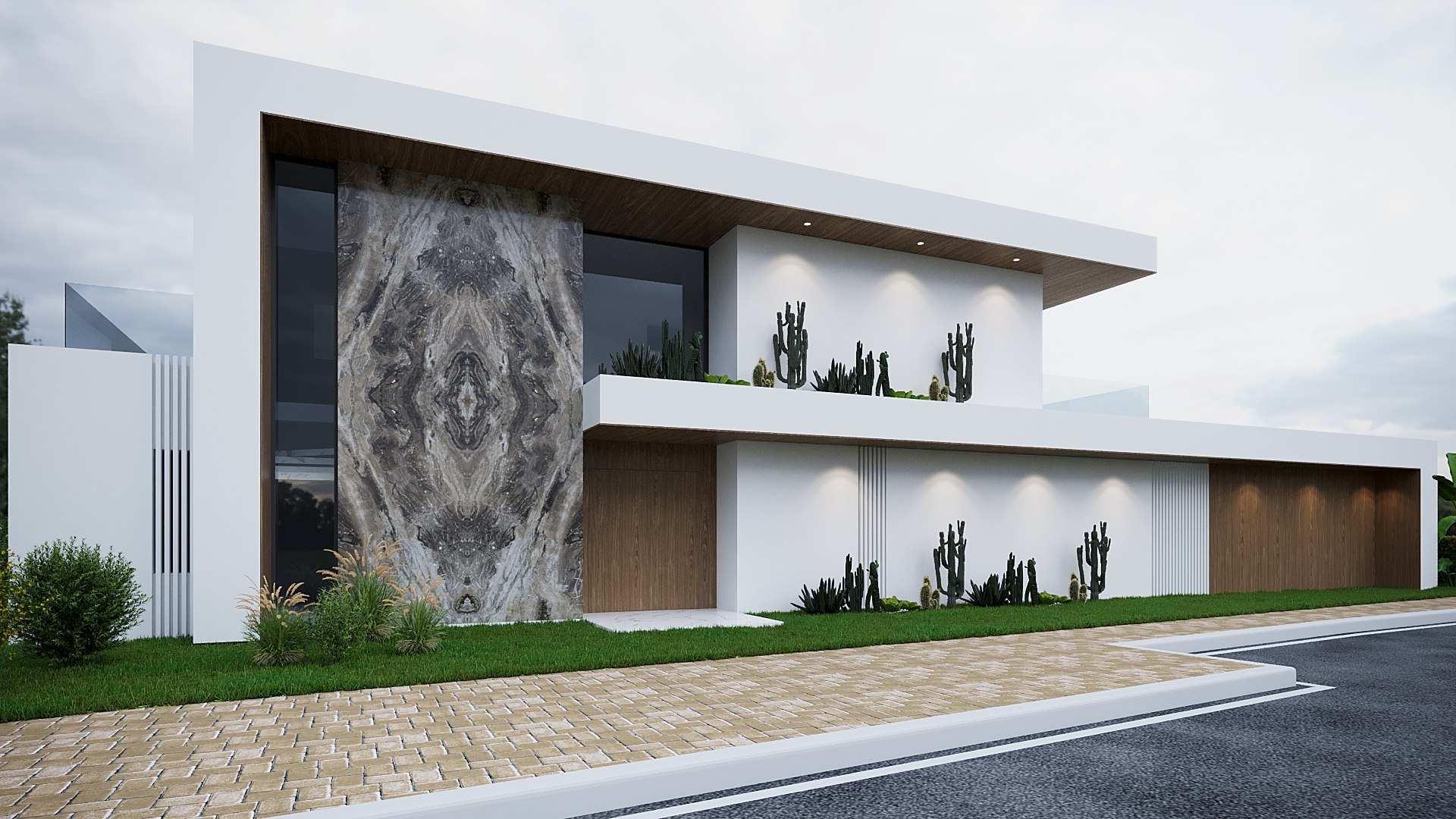 3D Exterior Modern Villa 05 - TurboSquid 2118949