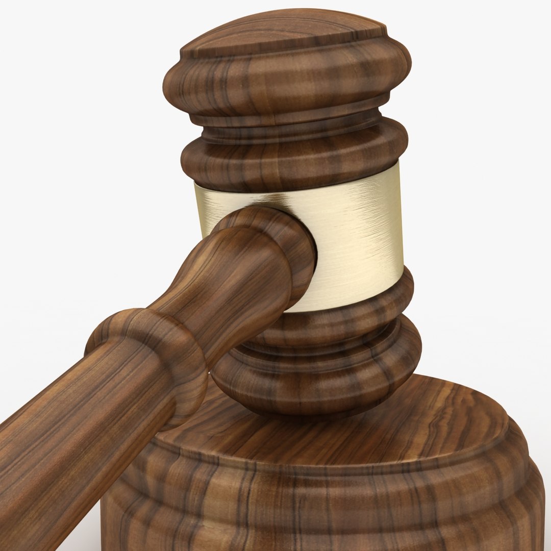 realistic gavel 3ds