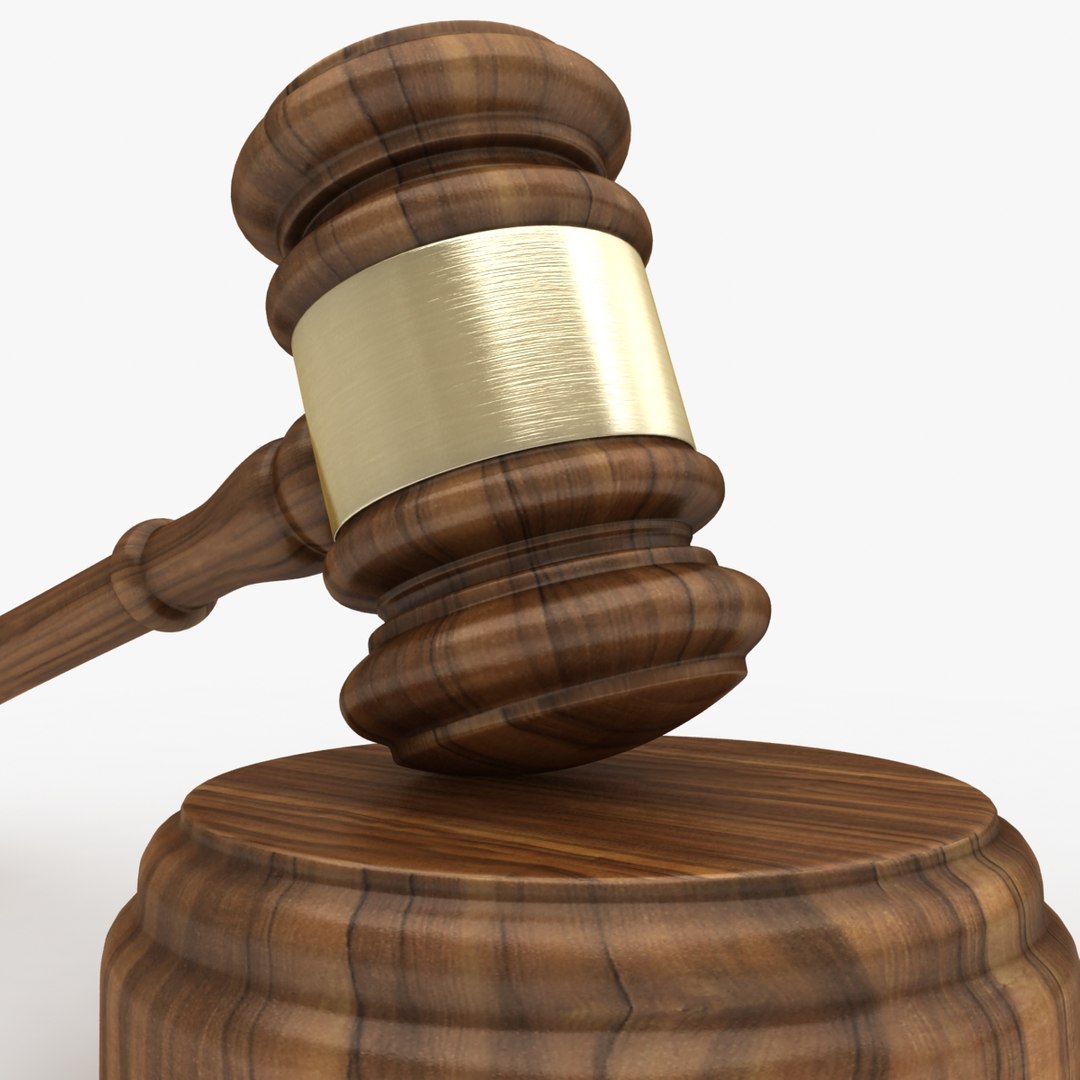 realistic gavel 3ds