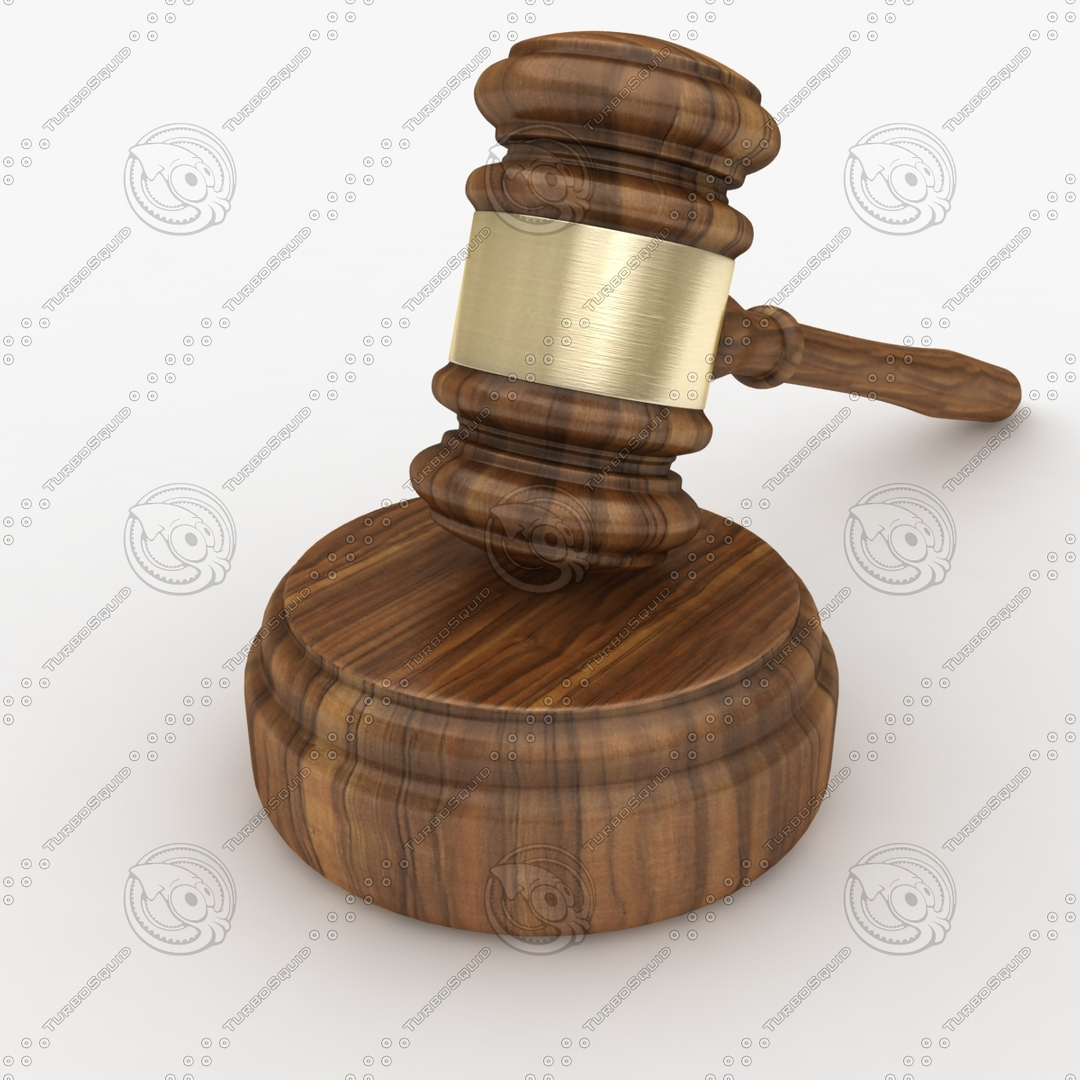 realistic gavel 3ds