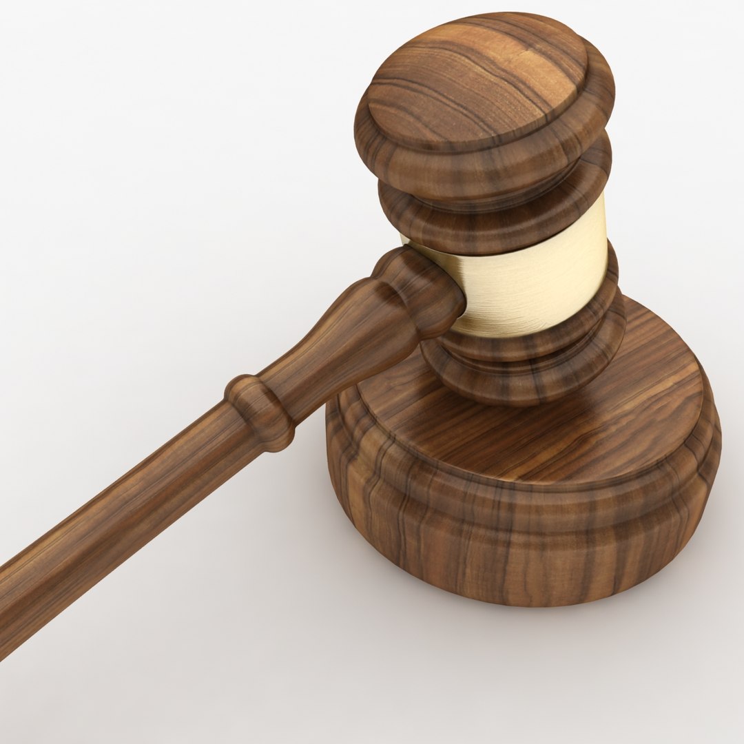 realistic gavel 3ds