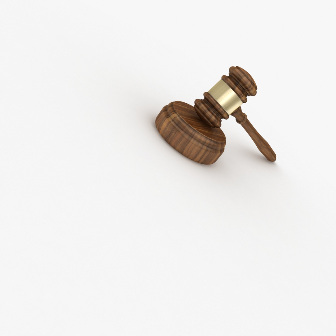 realistic gavel 3ds
