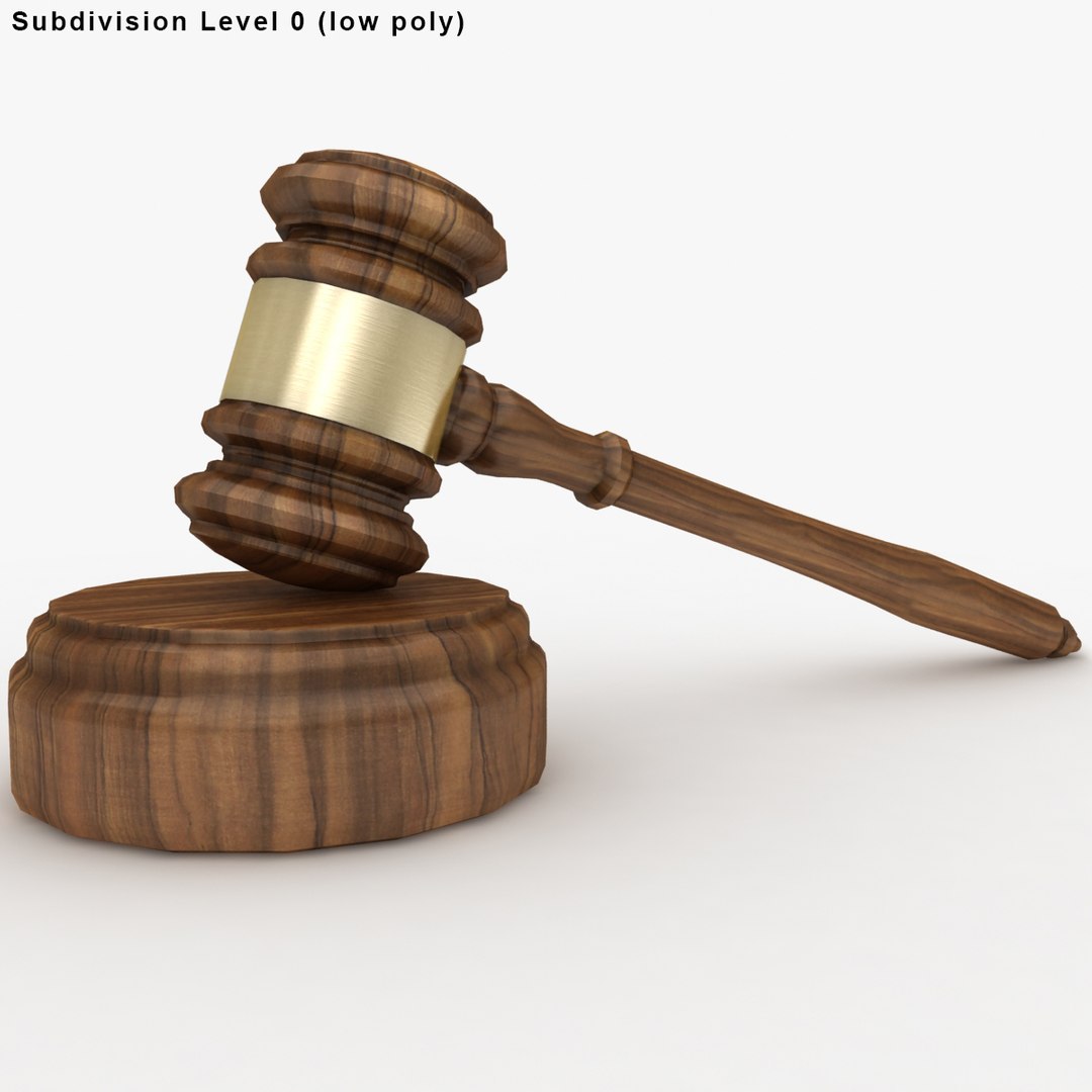 realistic gavel 3ds