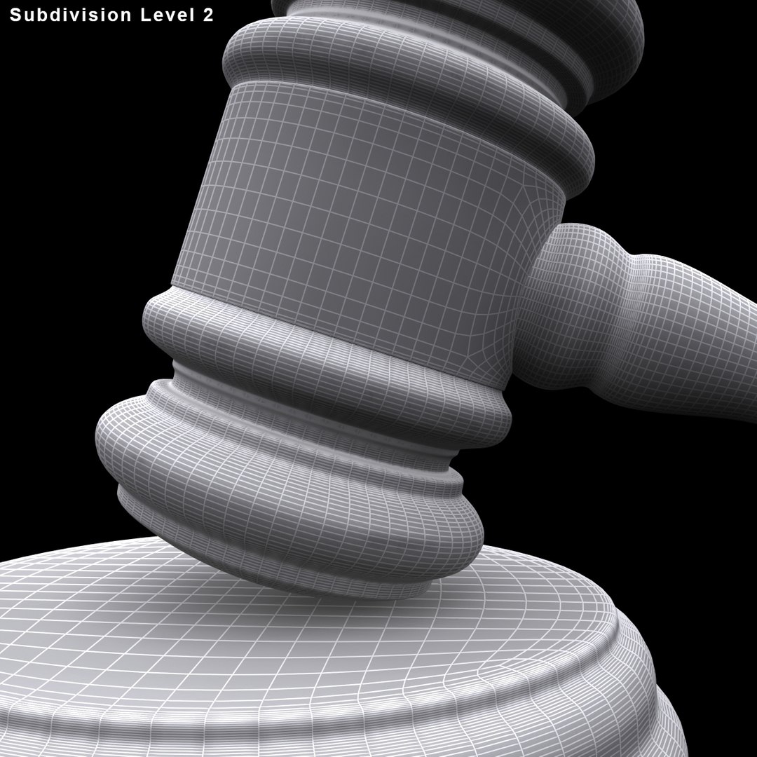 realistic gavel 3ds