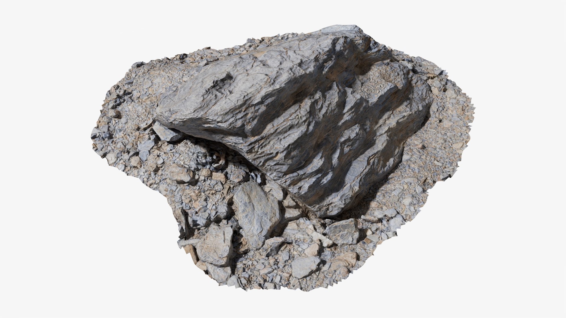 Assembly Ground Rock 34 StemCell 3D Model - TurboSquid 2357267