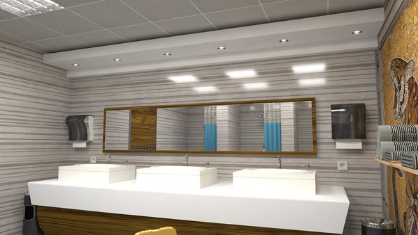 3D Boxing Arena and Locker Room model - TurboSquid 1754372