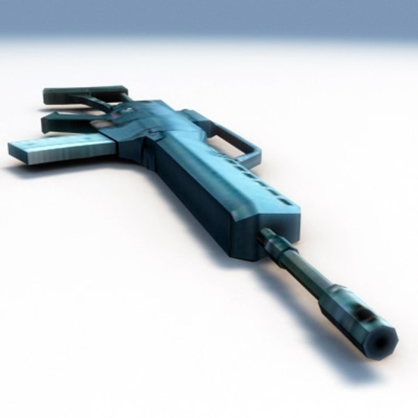 g assault rifle 3d model