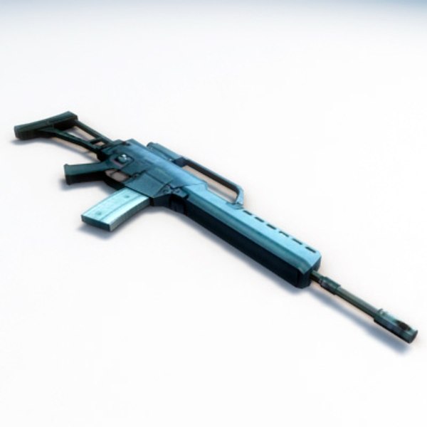 g assault rifle 3d model