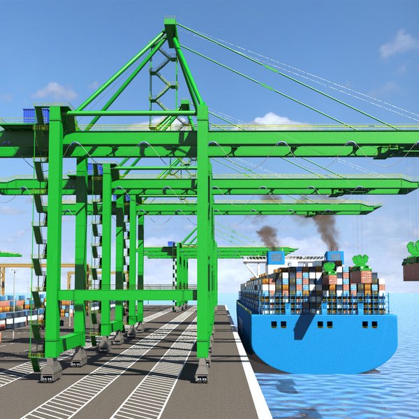 3D Seaport Models | TurboSquid