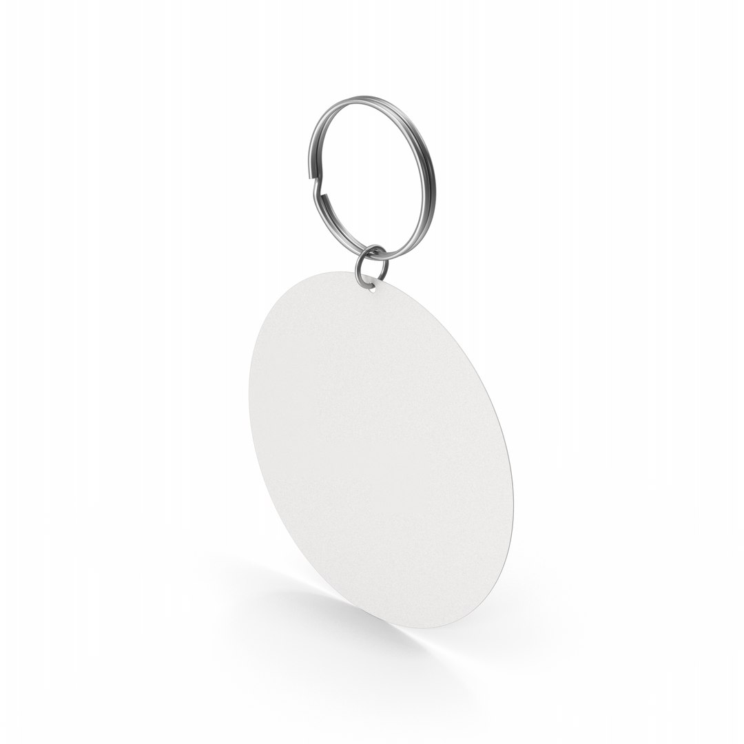 Keychain Banner Tag 3D - TurboSquid 2181839