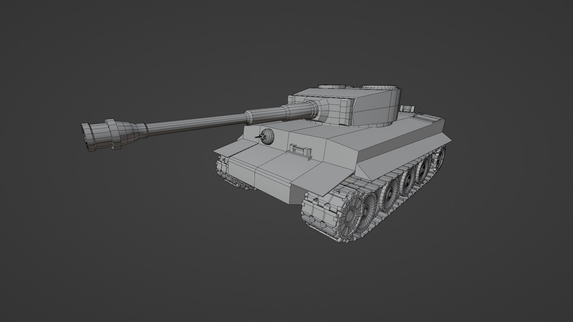 3D Model Tiger Tank - TurboSquid 2202834