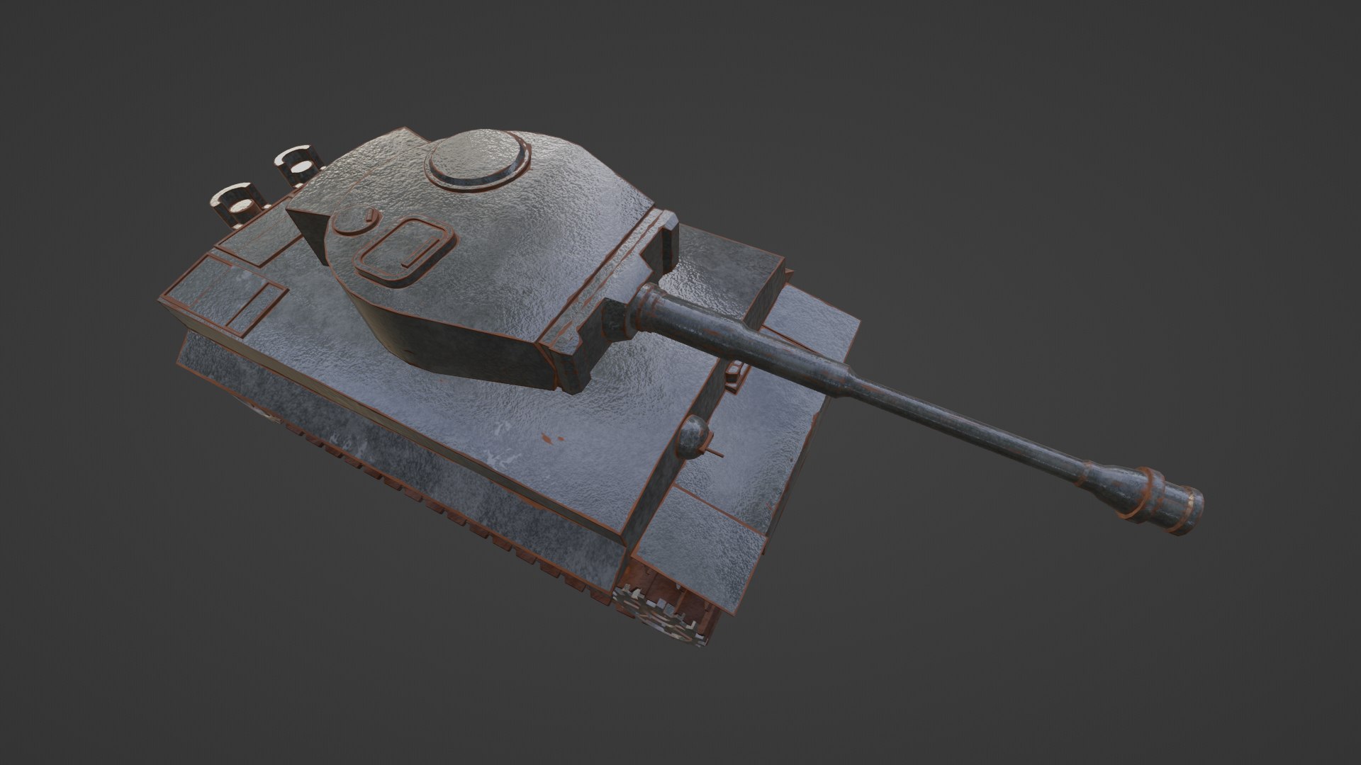 3D Model Tiger Tank - TurboSquid 2202834