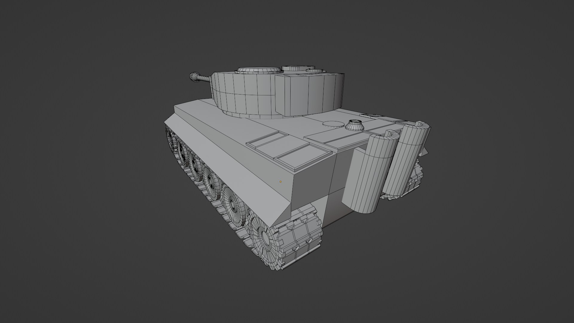 3D Model Tiger Tank - TurboSquid 2202834
