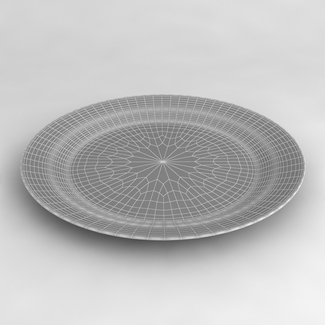 dish 3d model