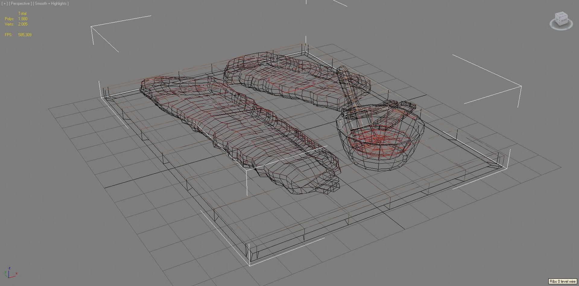 3D Ribs - TurboSquid 2281780