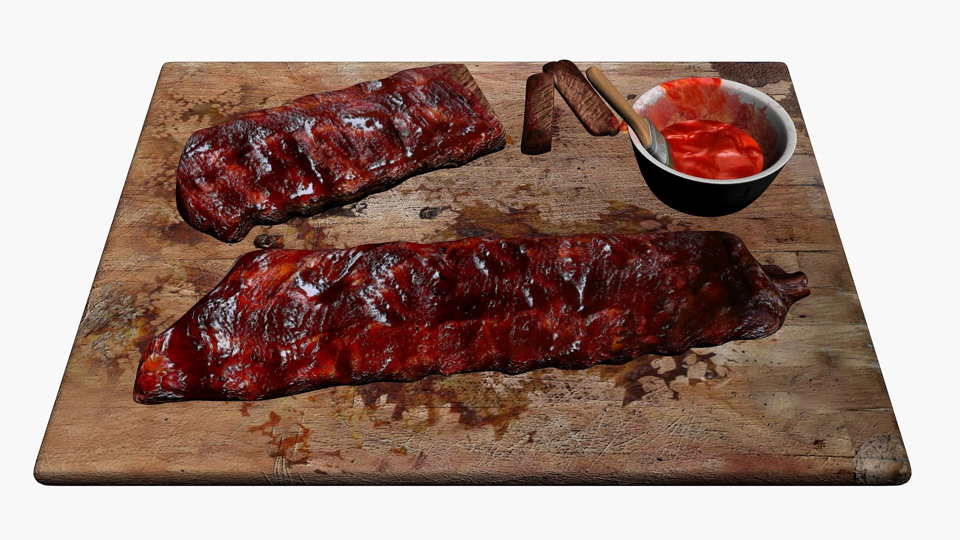 3D Ribs - TurboSquid 2281780