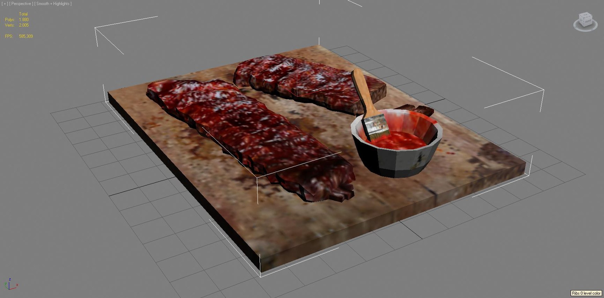 3D Ribs - TurboSquid 2281780