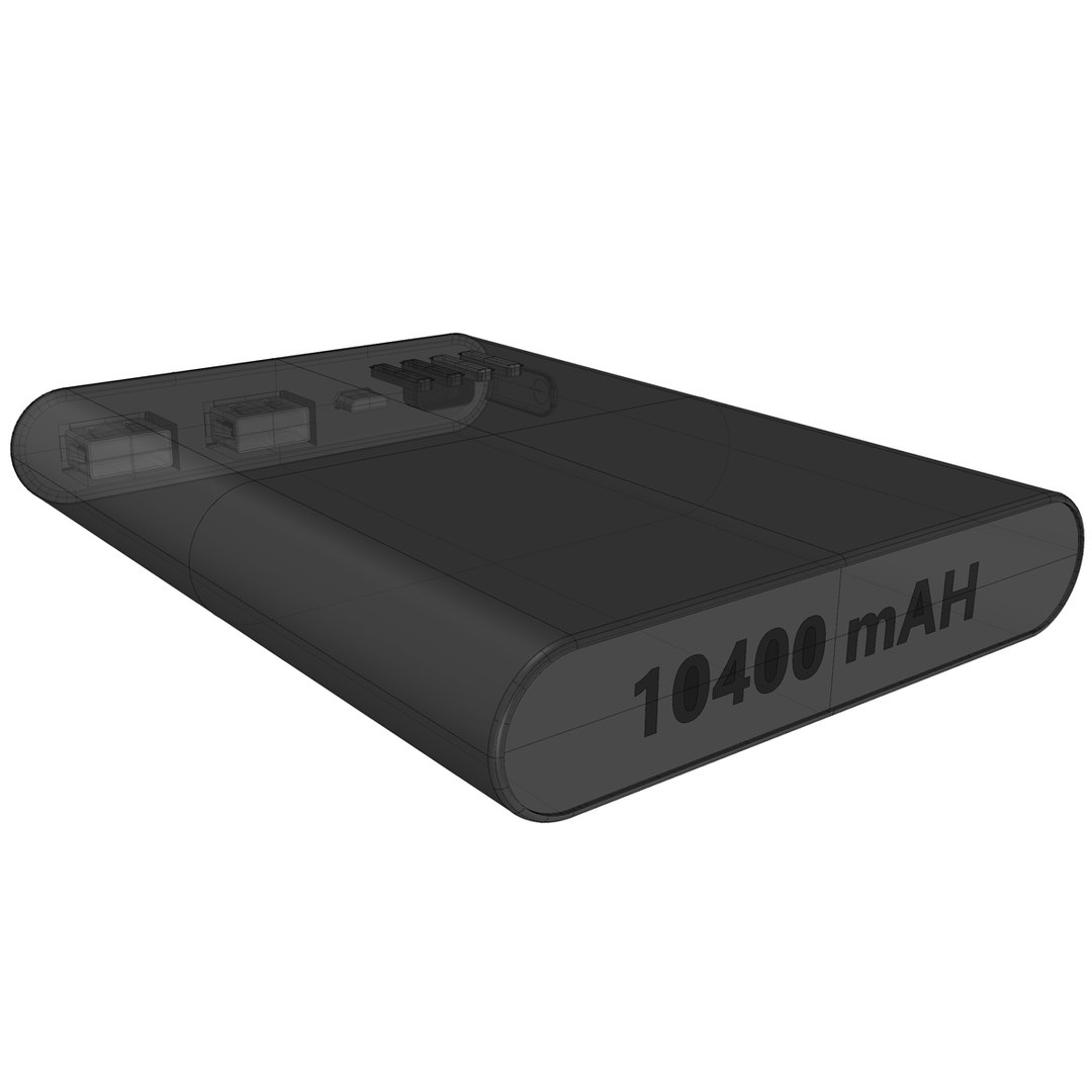 power bank powerbank 3d model