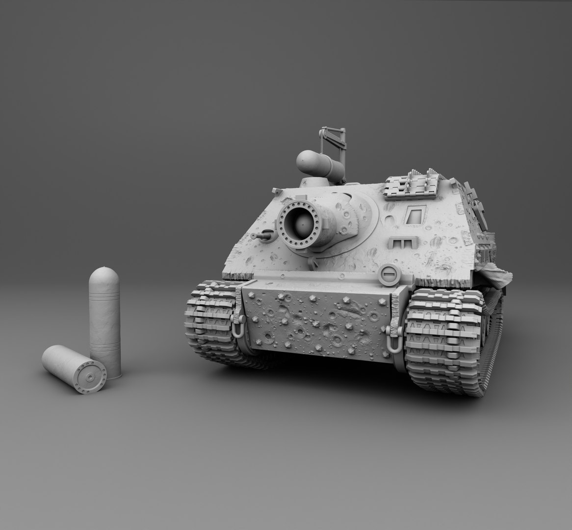 modelo 3d German tank Sturmtiger - TurboSquid 1947999