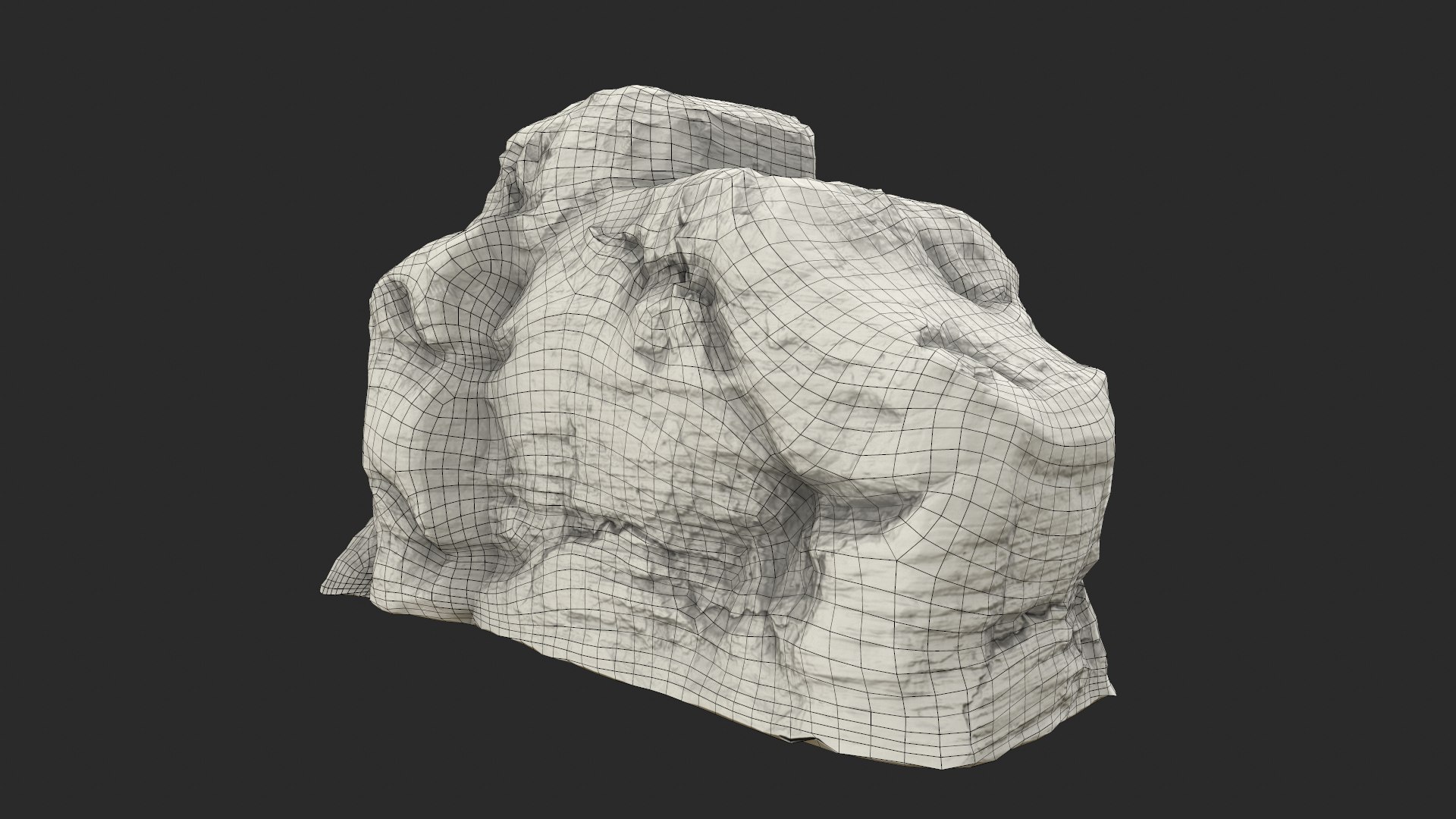 Desert Cliff 3D Model - TurboSquid 1474631