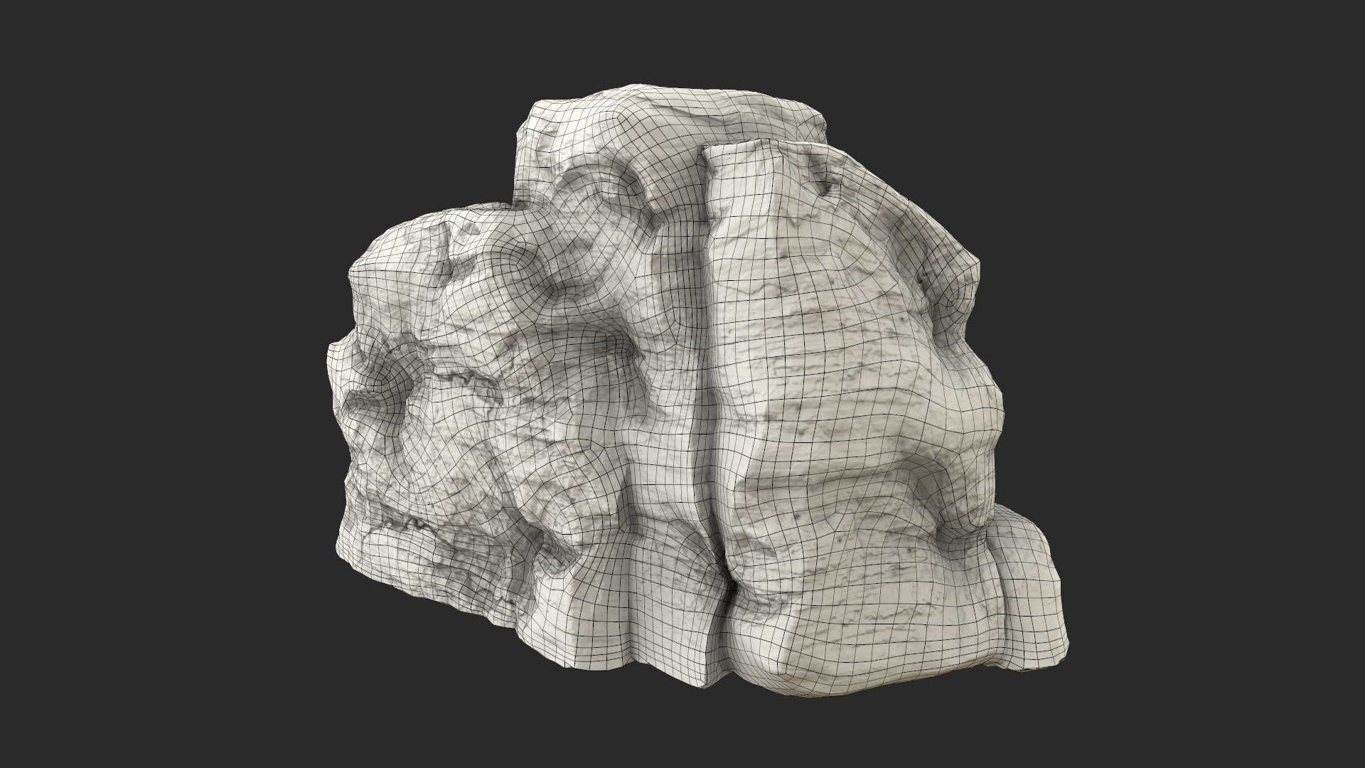 Desert Cliff 3D Model - TurboSquid 1474631