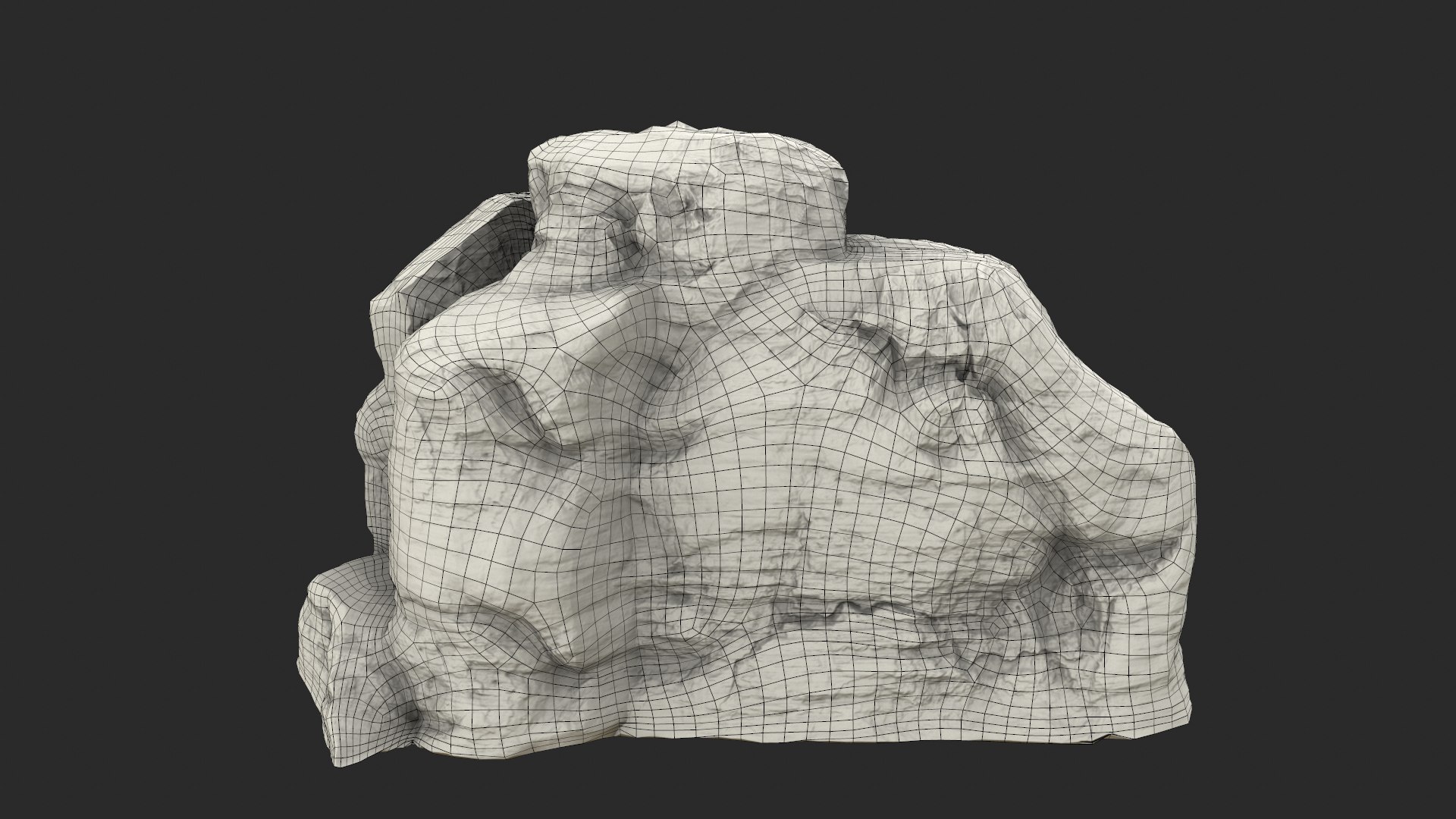 Desert Cliff 3D Model - TurboSquid 1474631