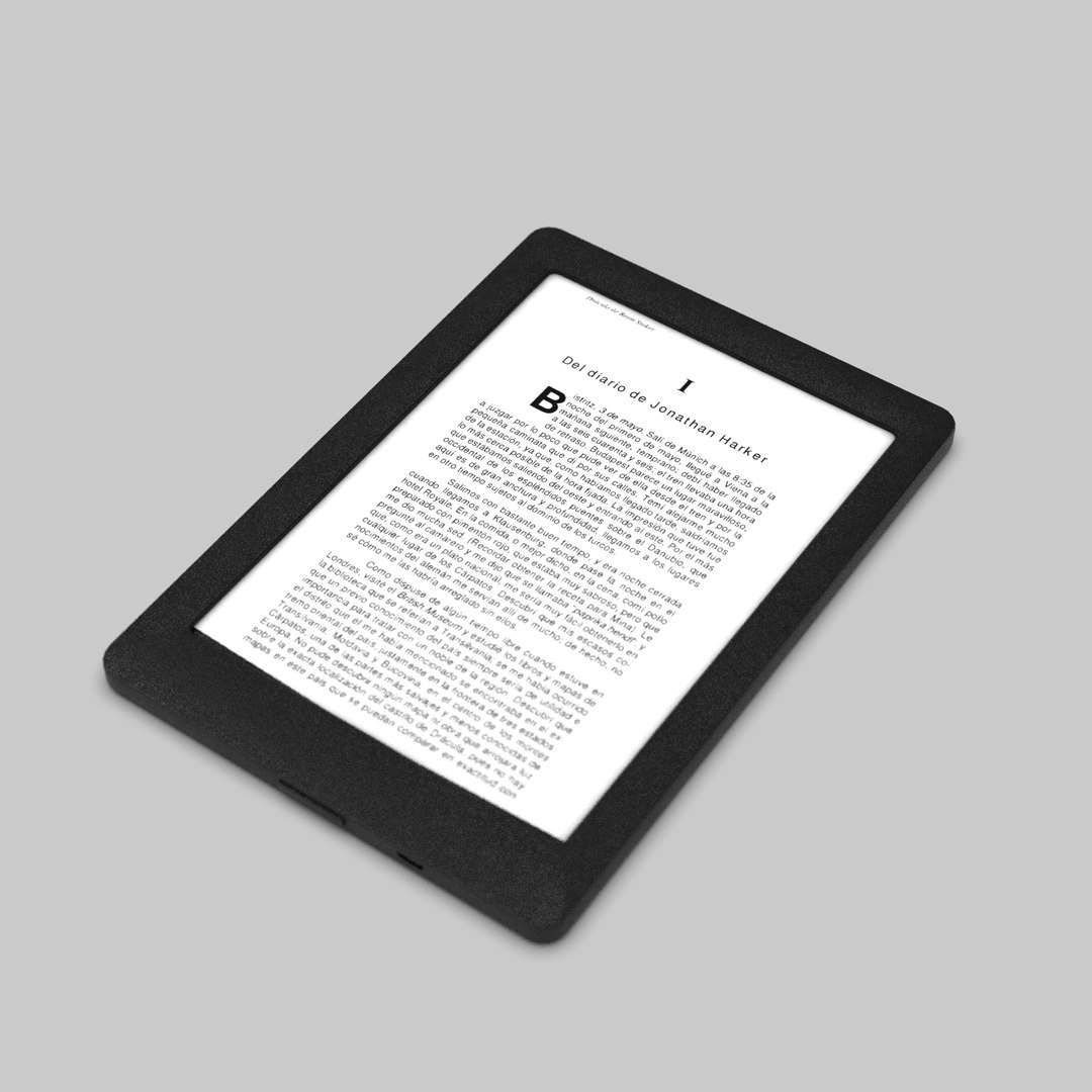 Ebook 3D model - TurboSquid 2103482