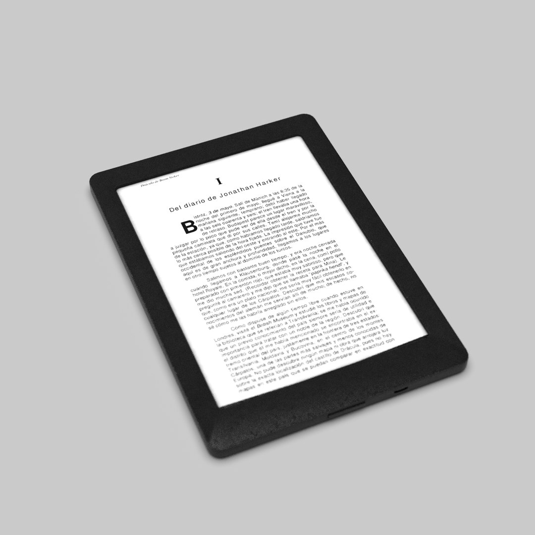 Ebook 3D model - TurboSquid 2103482