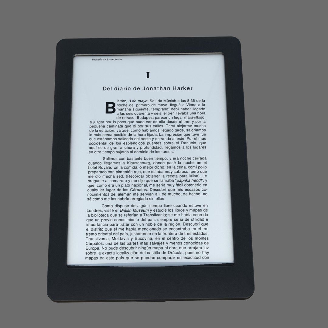Ebook 3D model - TurboSquid 2103482