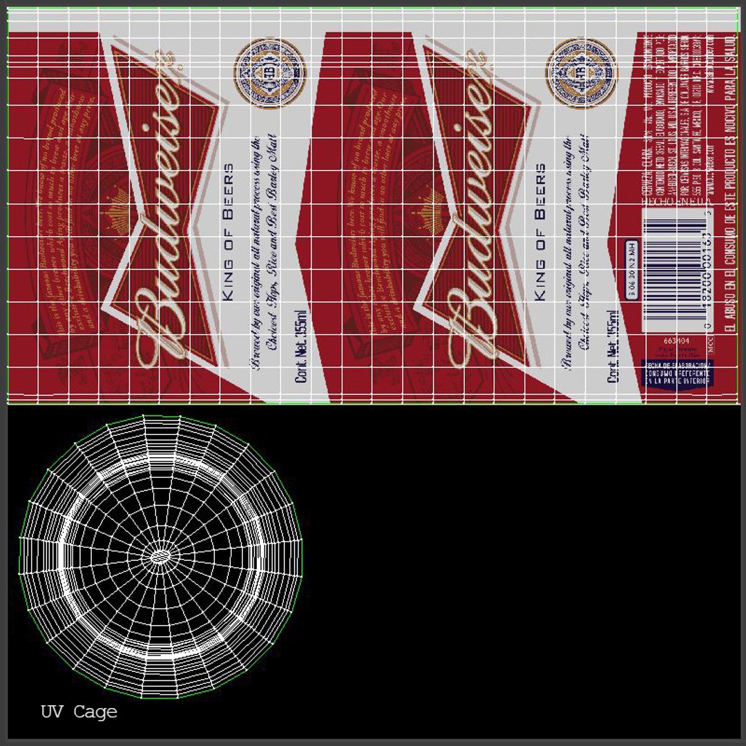 3d Model Budweiser Lighting