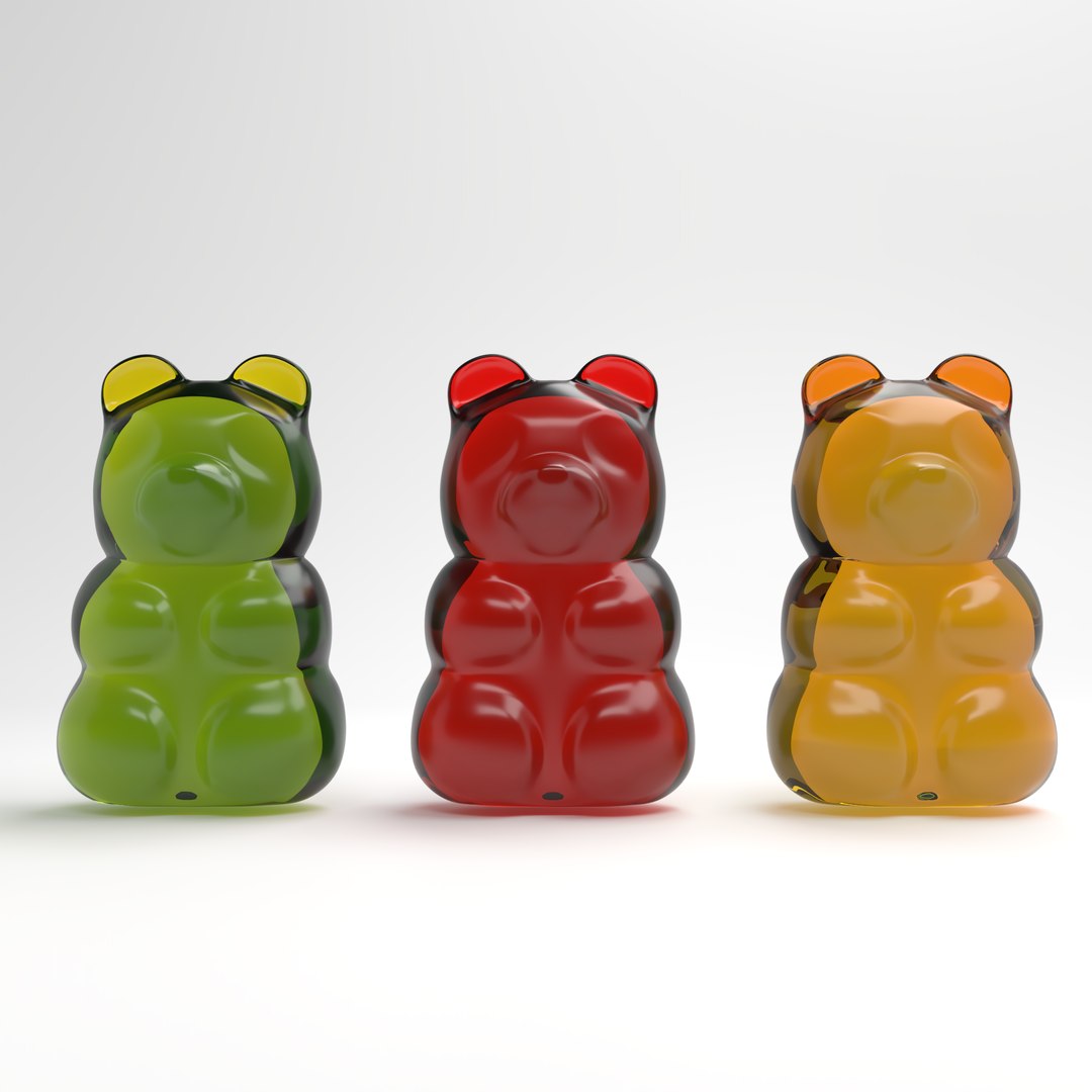 GUMMY BEAR 3D Model - TurboSquid 1732822