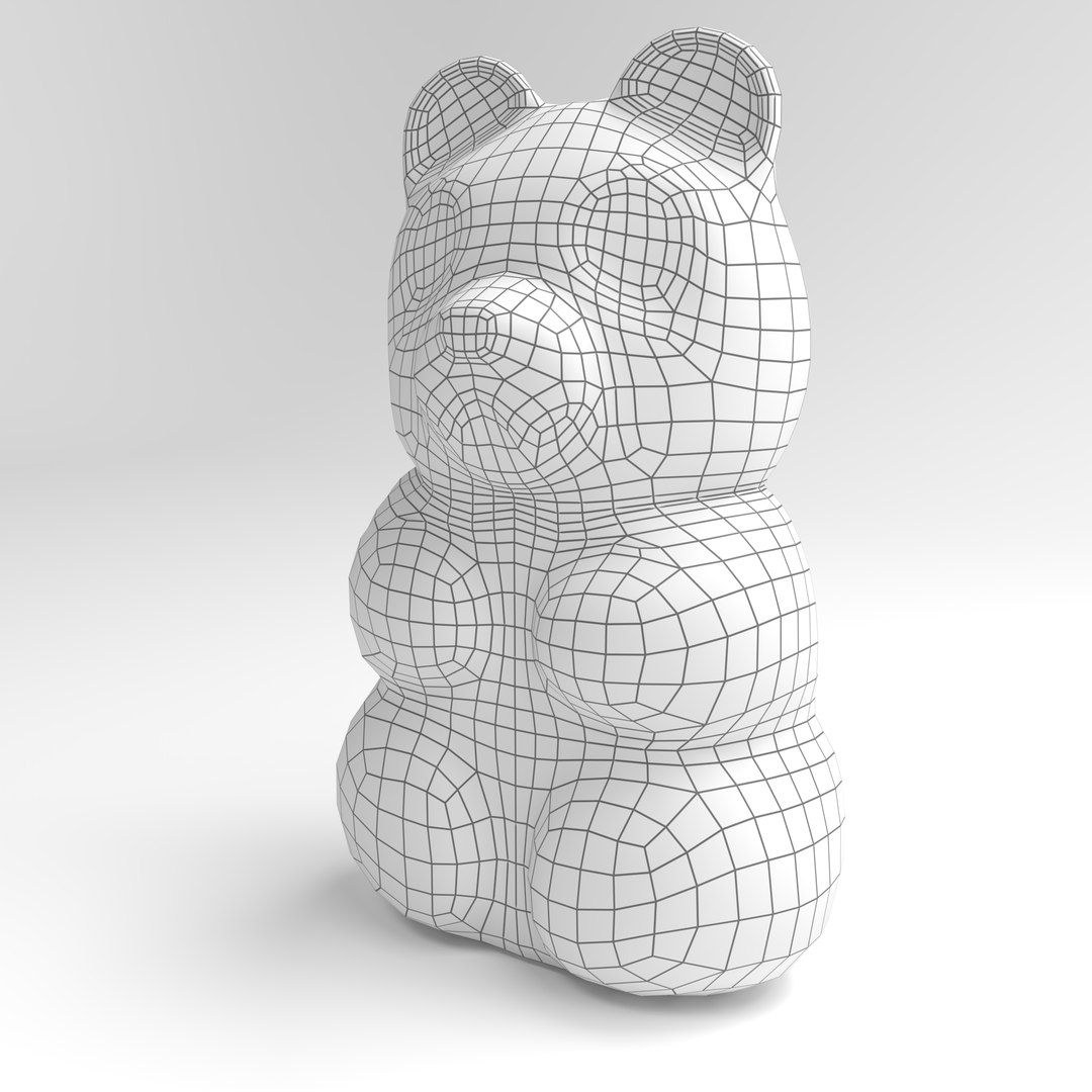 GUMMY BEAR 3D Model - TurboSquid 1732822