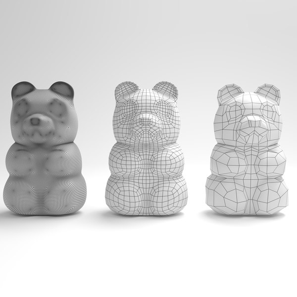 GUMMY BEAR 3D model - TurboSquid 1732822