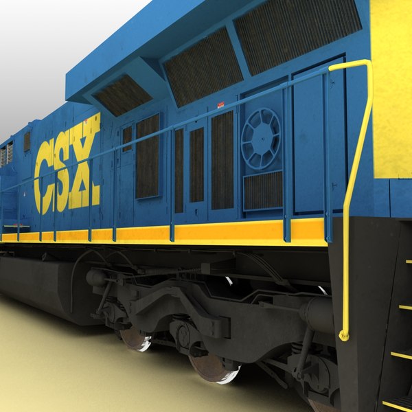 3d ge es44ac locomotive engines