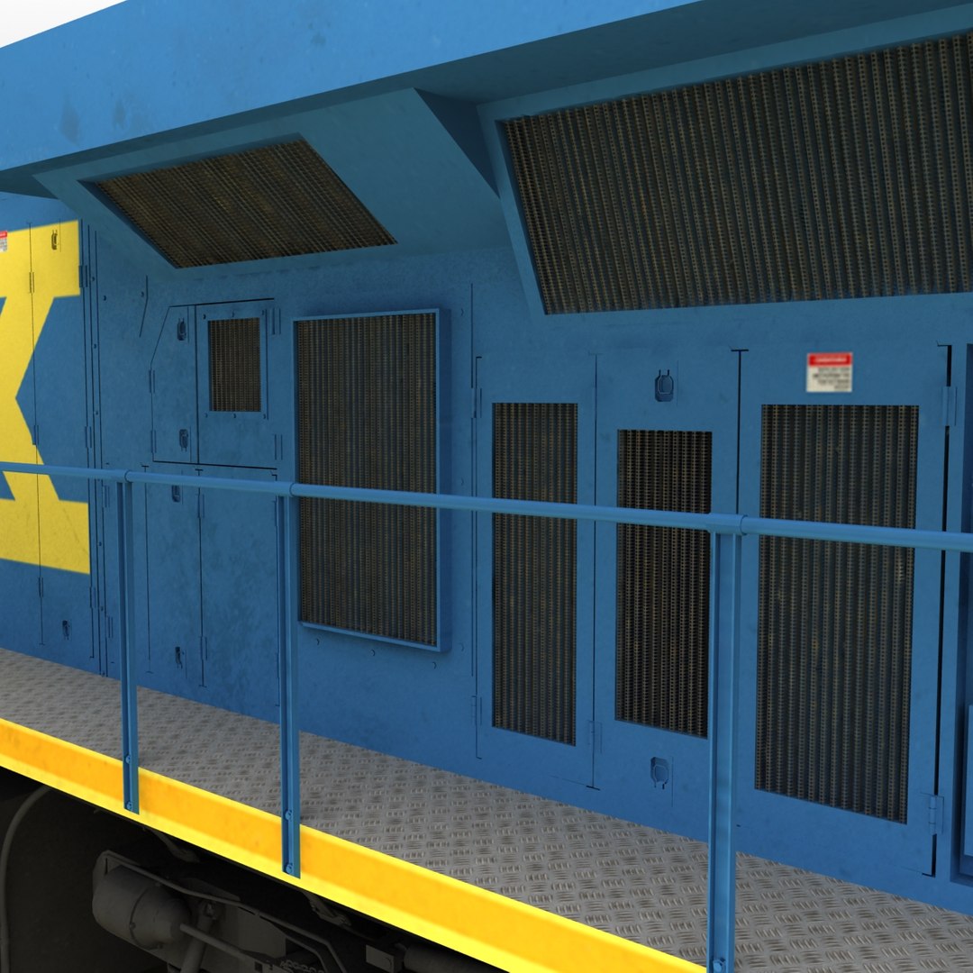 3d Ge Es44ac Locomotive Engines