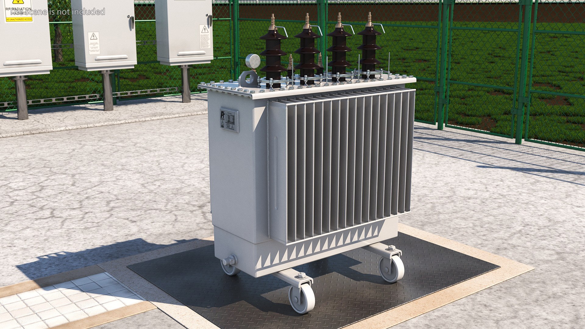 Electrical Transformer Basic Construction 3D - TurboSquid 2155809