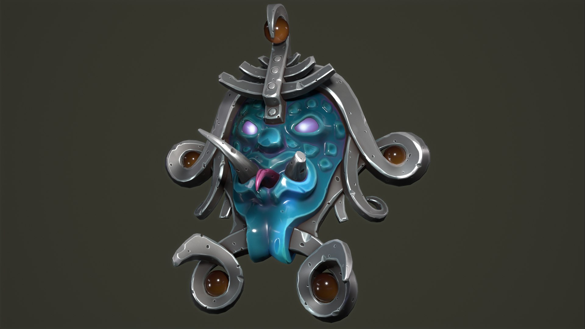 3D Jade Mask - TurboSquid 1878572