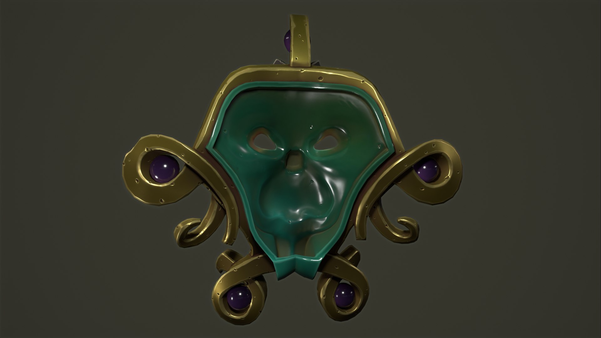 3D Jade Mask - TurboSquid 1878572