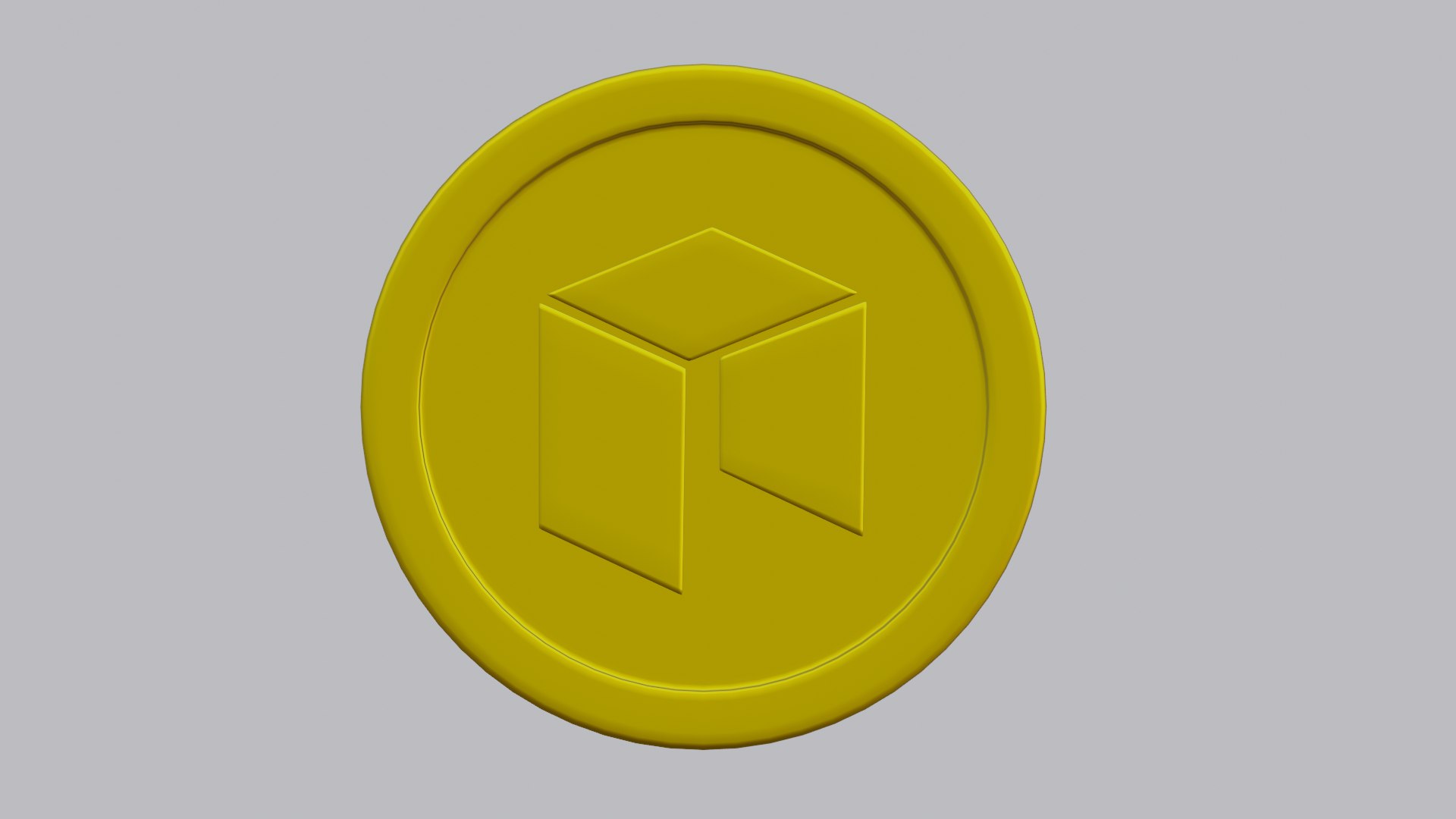 3D Neo Coin model - TurboSquid 1914386