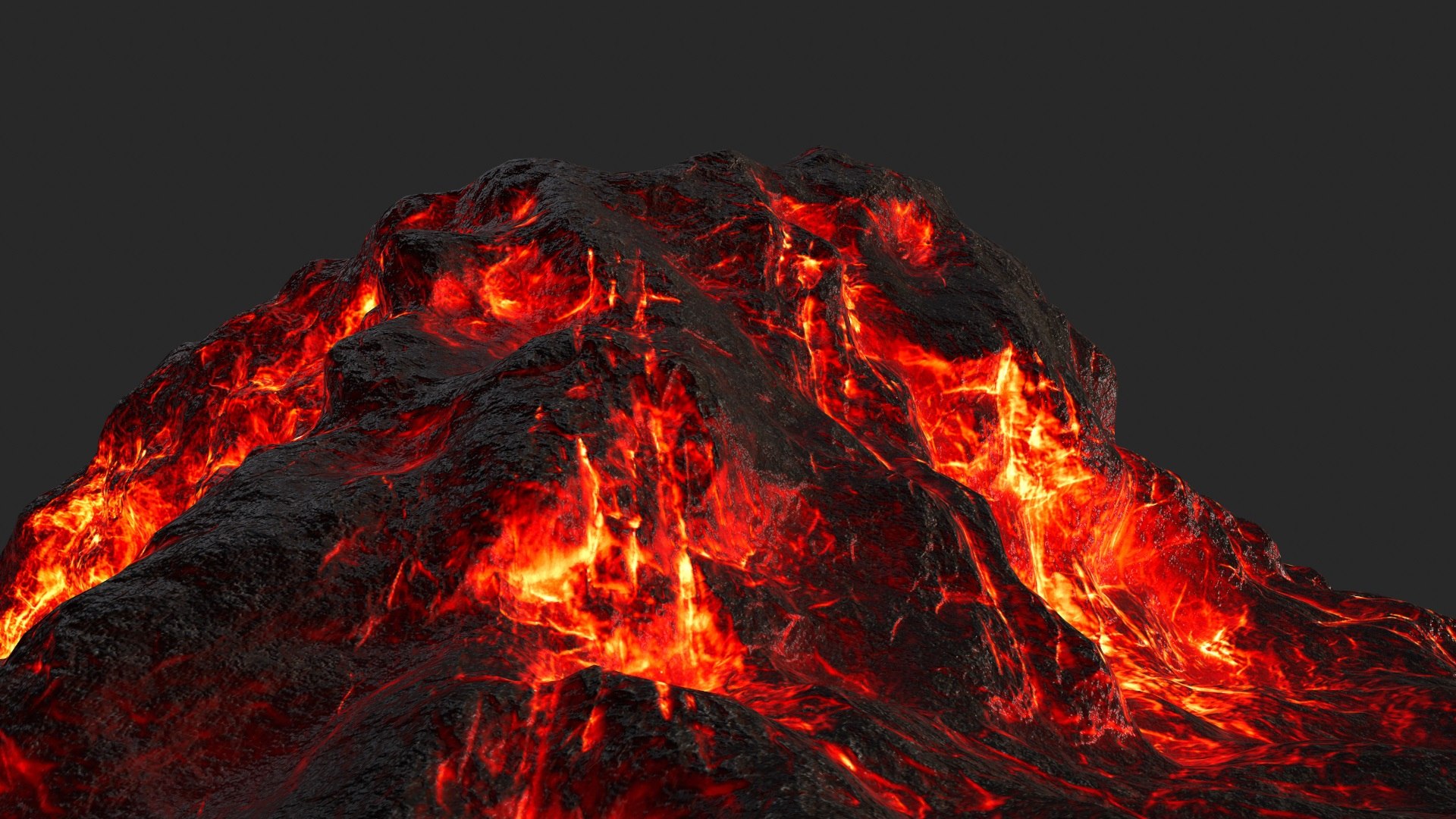 Volcano 3D Model - TurboSquid 1152537