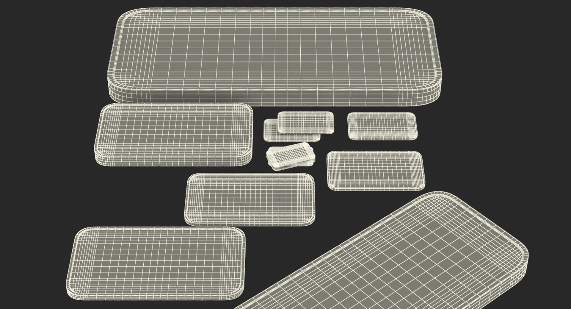 3D Silver Bars - TurboSquid 1150573