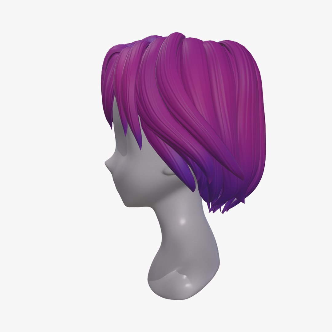 Hair13 Model - TurboSquid 2054371