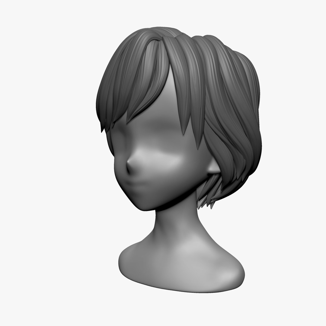 Hair13 Model - TurboSquid 2054371