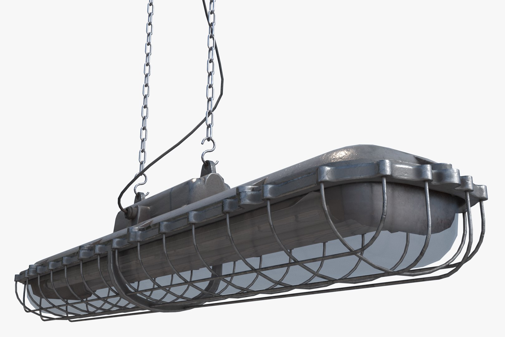 Old Ceiling Industry Lamp lighting pack model - TurboSquid 2068687
