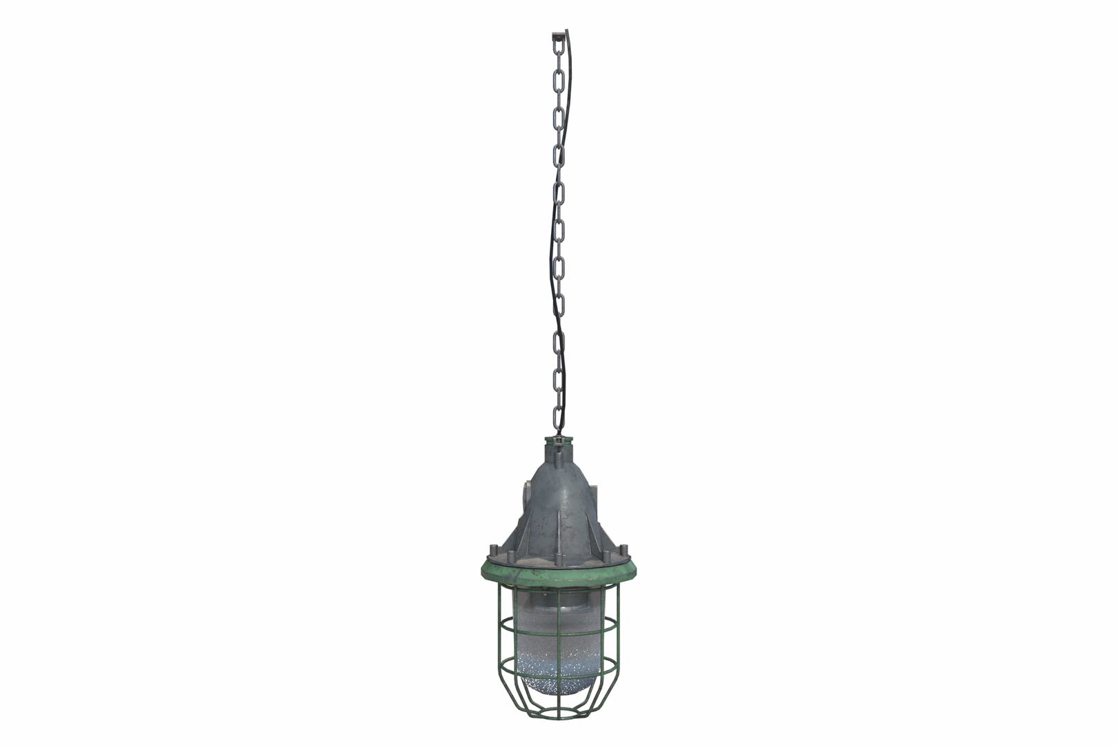 Old Ceiling Industry Lamp lighting pack model - TurboSquid 2068687