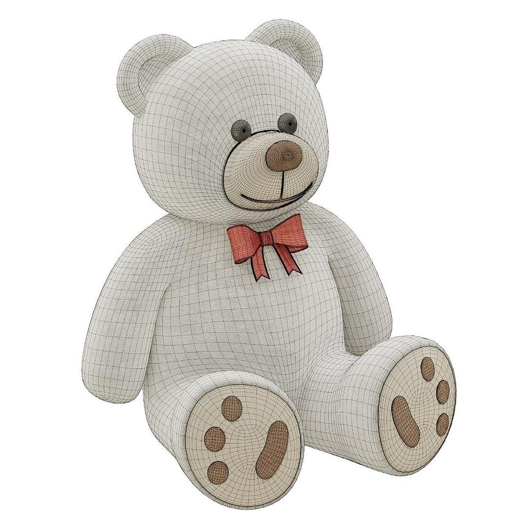 3D Teddy bear BLENDER 3D Model Cycles model - TurboSquid 1770557