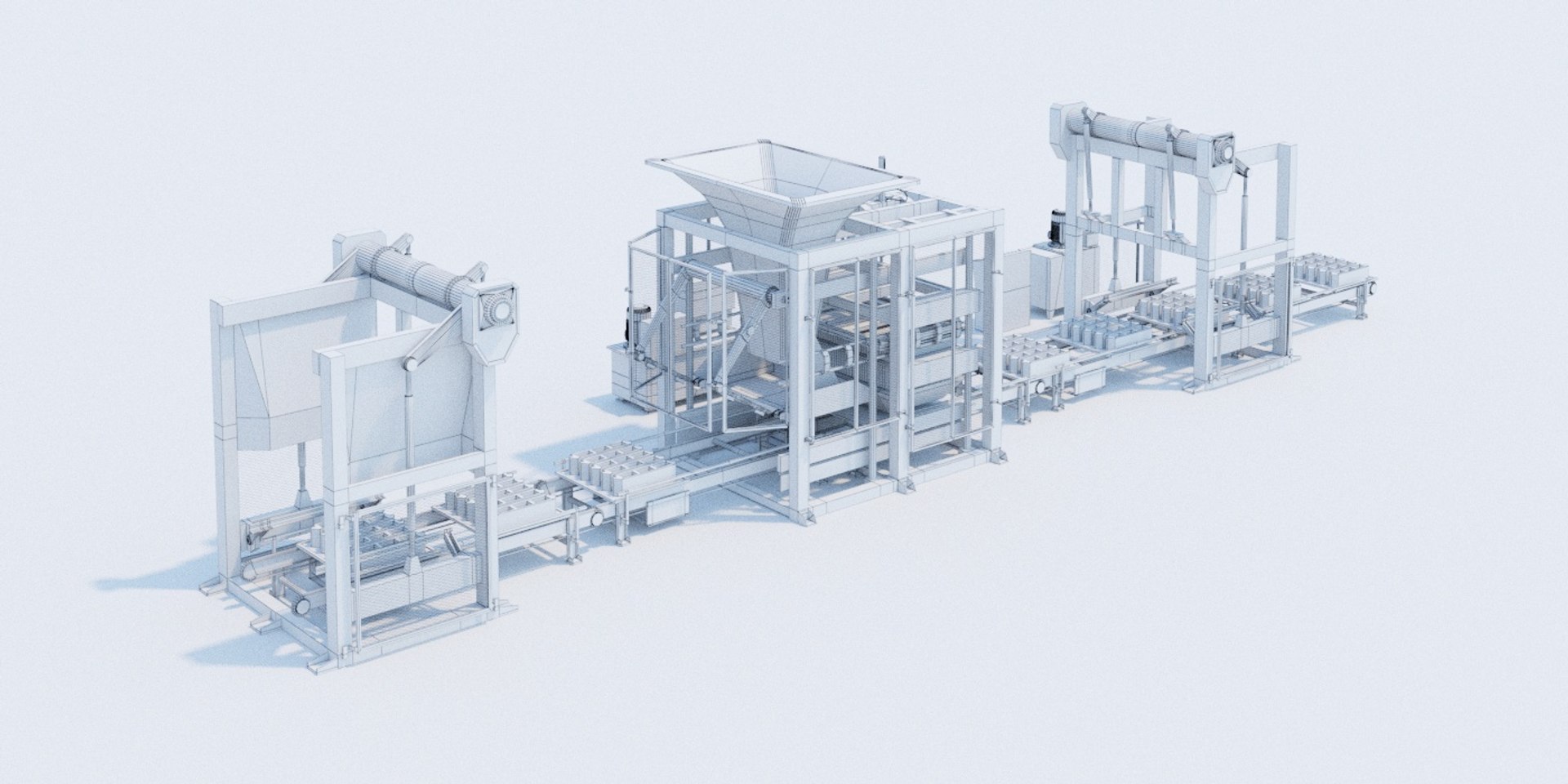 Production Line 3D - TurboSquid 1207891