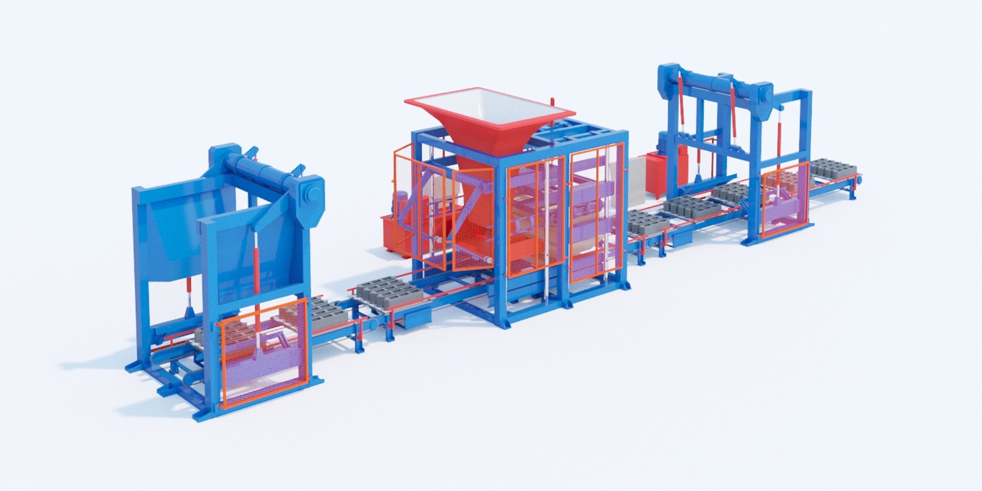 Production Line 3D - TurboSquid 1207891