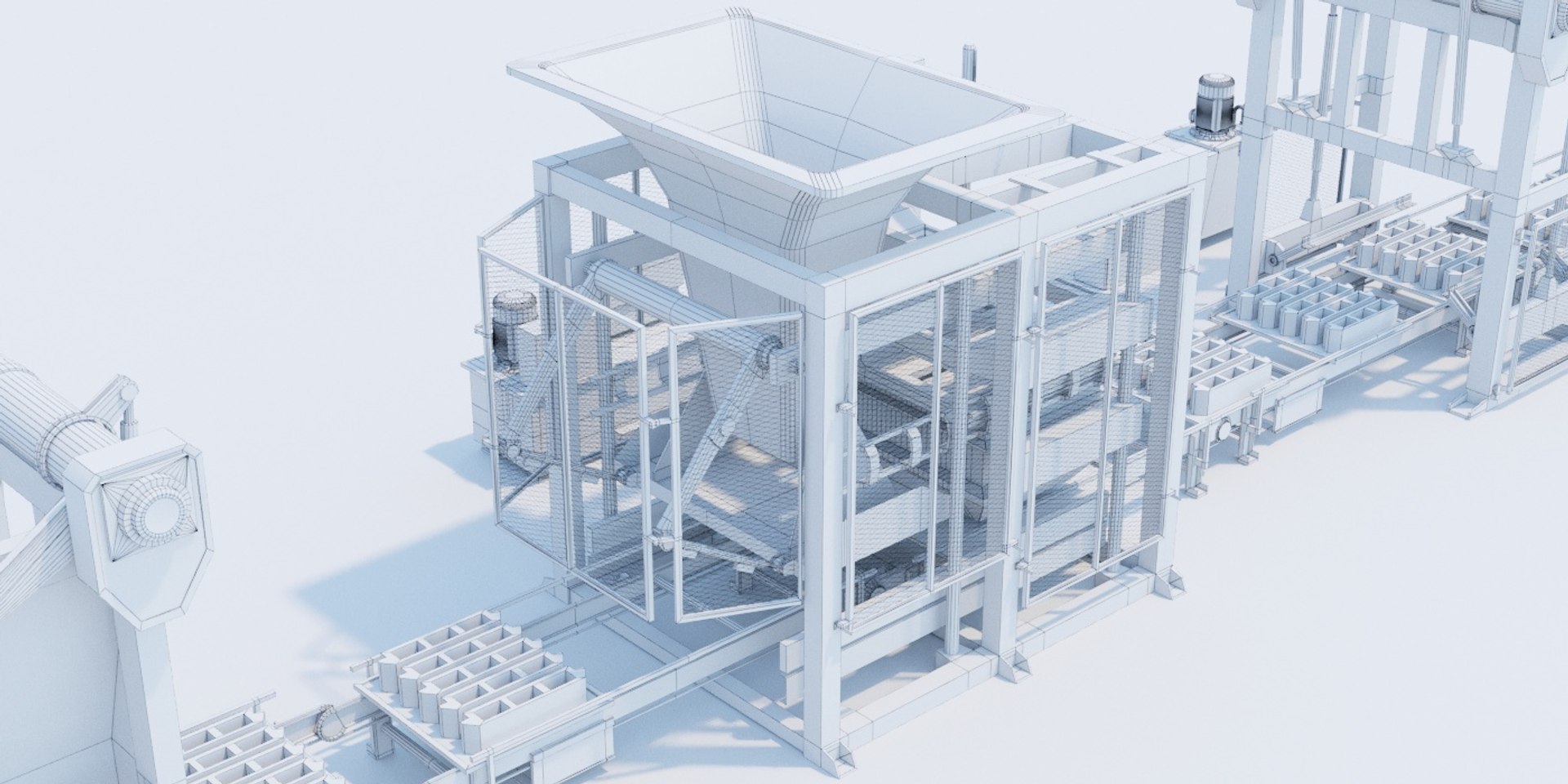 Production Line 3D - TurboSquid 1207891